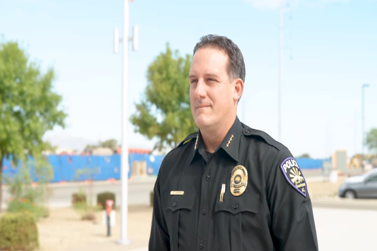 New Goodyear Police Chief Brian Issitt Emphasizes Community