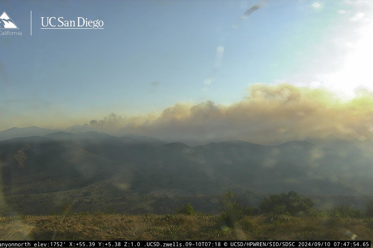 Orange County's Airport Fire Expands to 8,000 Acres; Evacuations in