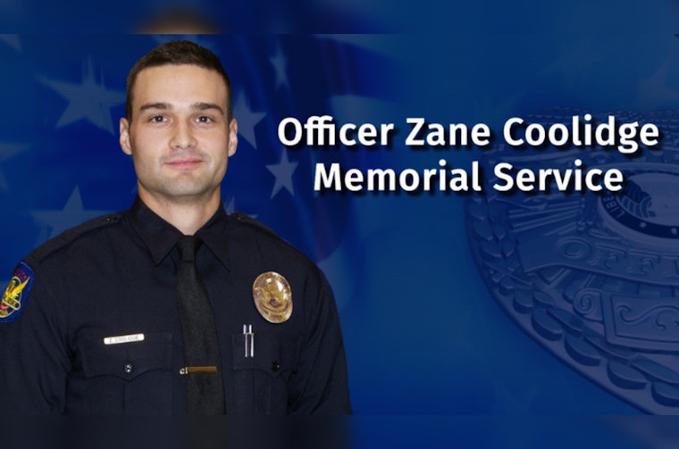 Phoenix to Honor Fallen Officer Zane Coolidge with Memorial Service