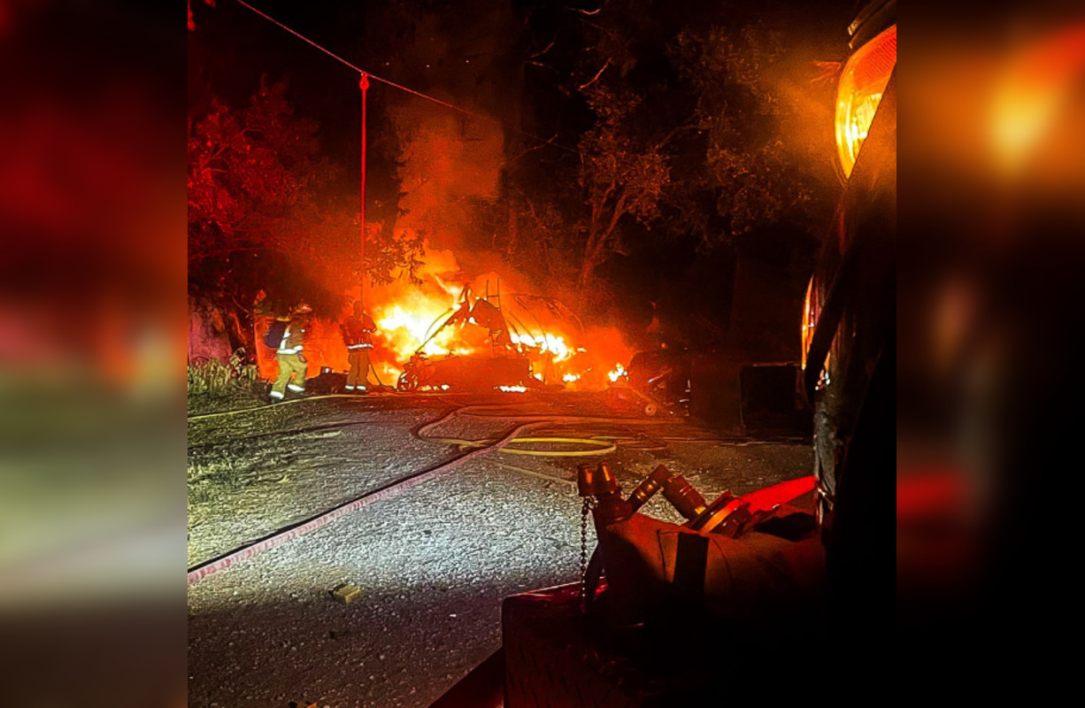 Rapid Firefighting Response Prevents Disaster in Cool, CA Mobile Home