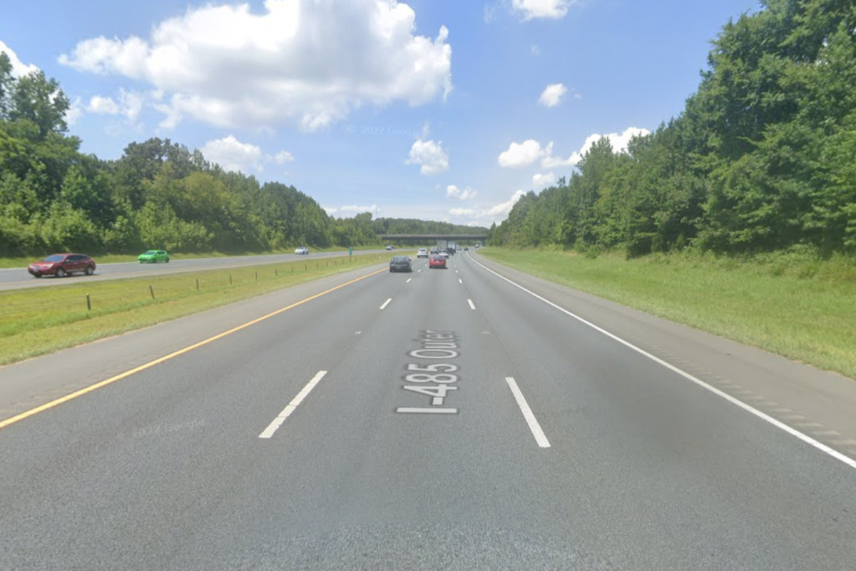 Three Injured in Multi-Vehicle Crash on I-485 in Charlotte, Causing