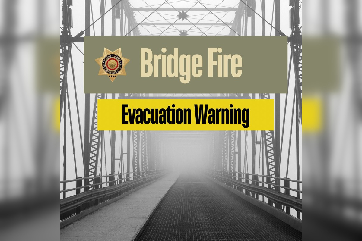 Zero Containment as Bridge Fire Sweeps Through Angeles National