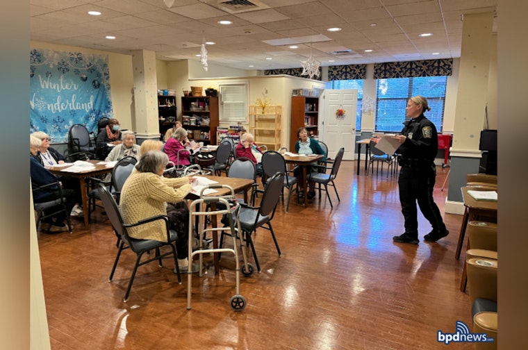 Boston Police Engage Susan Bailis Assisted Living Residents in Elder