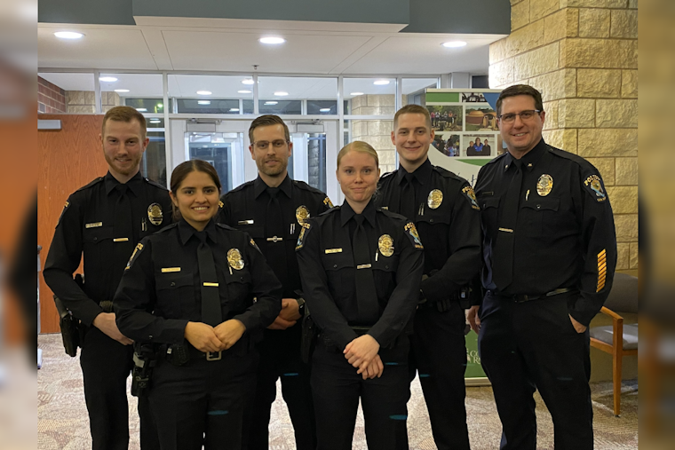 Coon Rapids Welcomes Five New Police Officers to Strengthen Community
