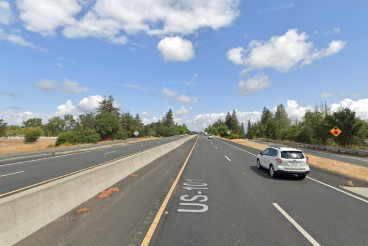 Driver Killed, Passenger Injured in High-Speed Crash on US-101 in