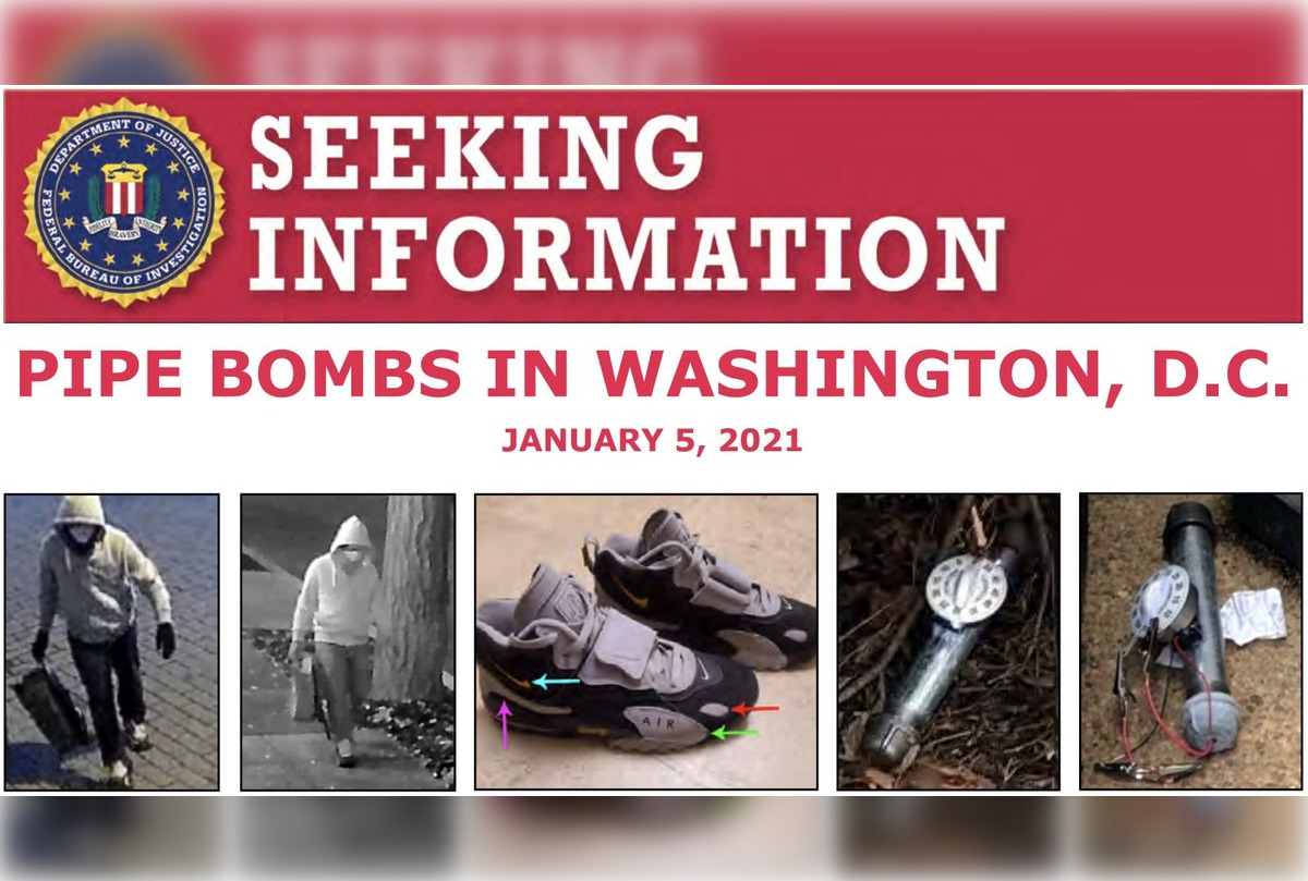 FBI's Manhunt Intensifies for Elusive Pipe Bomb Planter with $500K
