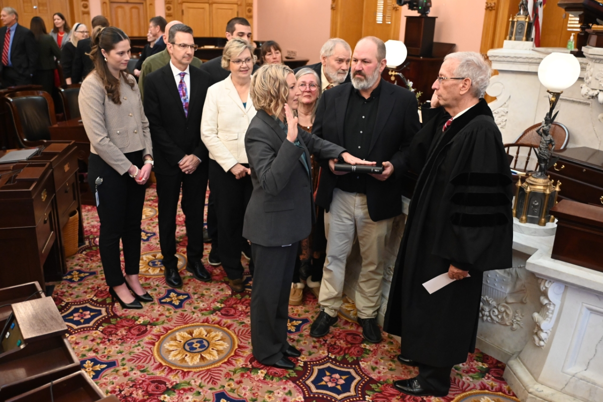 Heidi Workman Sworn In as State Representative for Ohio's 72nd House