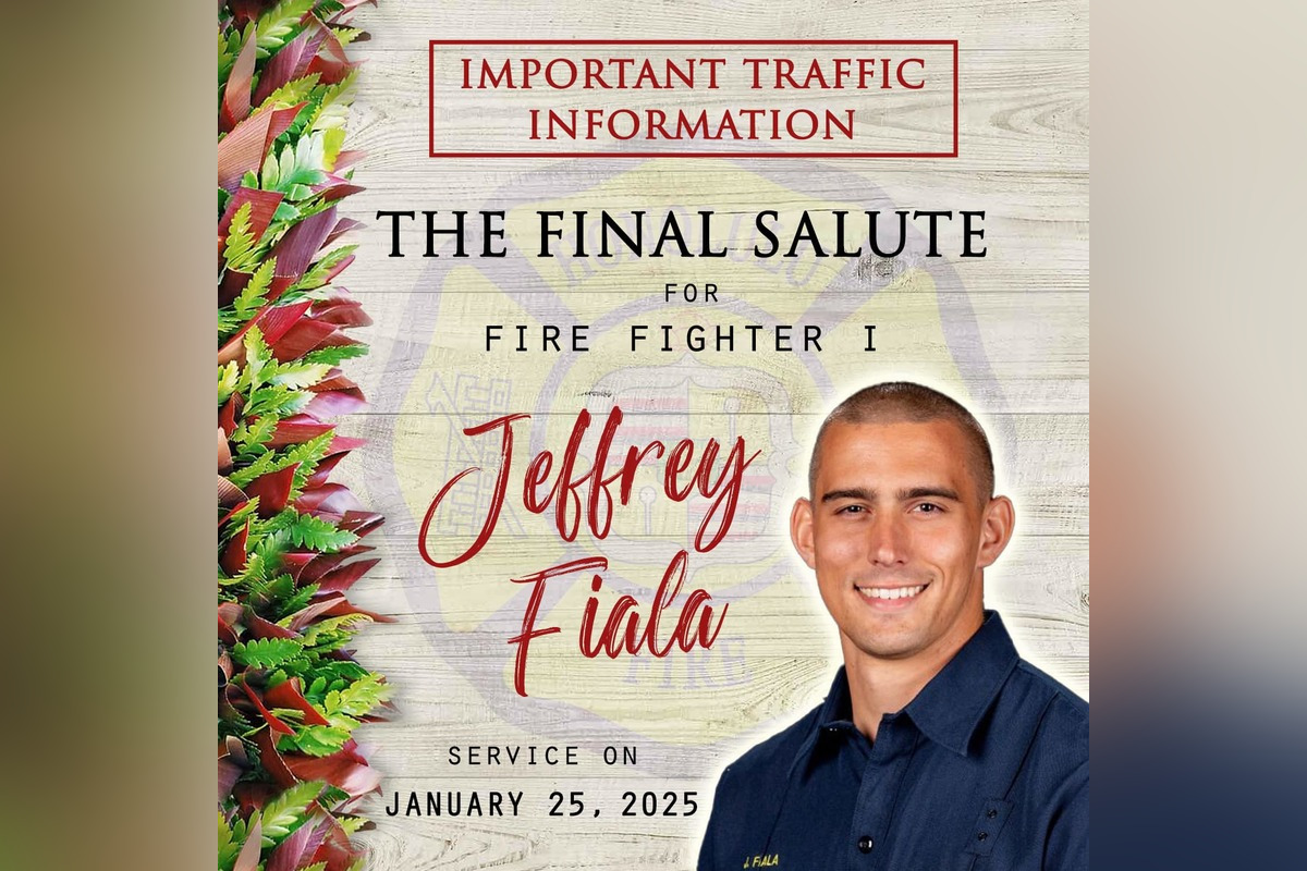 Honolulu Mourns the Loss of Firefighter Jeffrey Fiala Who Died in the