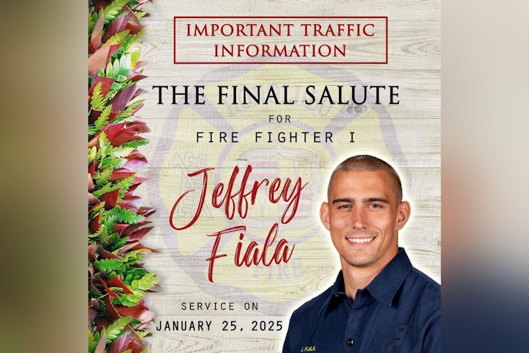 Honolulu Mourns the Loss of Firefighter Jeffrey Fiala Who Died in the