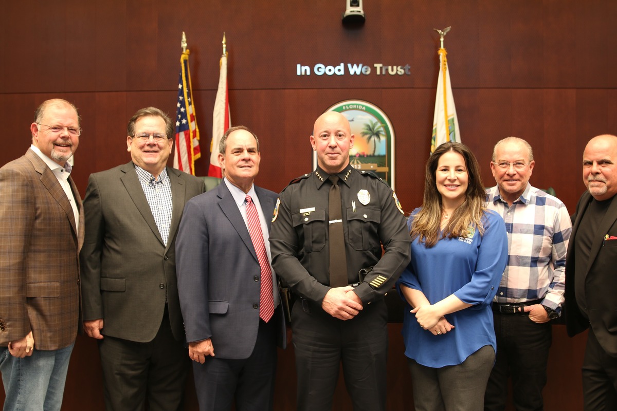 Mario Knapp Sworn In as New Police Chief of Homestead, Bringing 27