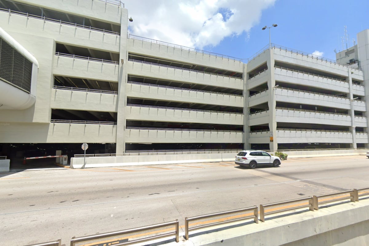 Miami International Airport's Flamingo Garage Scene of Fire, 12