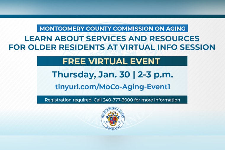 Montgomery County Hosts Free Virtual Event to Connect Seniors with