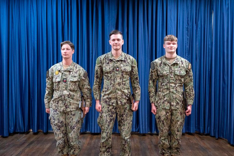 NAS JRB Fort Worth Honors Service Members with Commendation Medals and