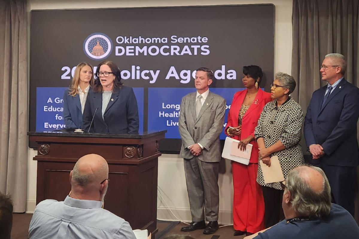 Oklahoma Senate Democrats Unveil 2025 Legislative Agenda Focused on