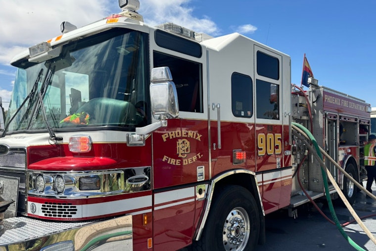 Phoenix Fire Department Quickly Contains Brush Fire on South Mountain,