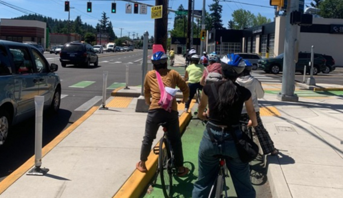 Portland Celebrates Success of Outer Division Safety Project with