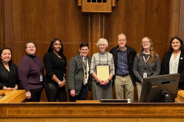 Ramsey County Honors Meg Lloyd Robertson for Her Distinguished Service