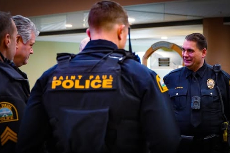 Saint Paul Bids Fond Farewell to Sergeant Mike Ernster After 30 Years