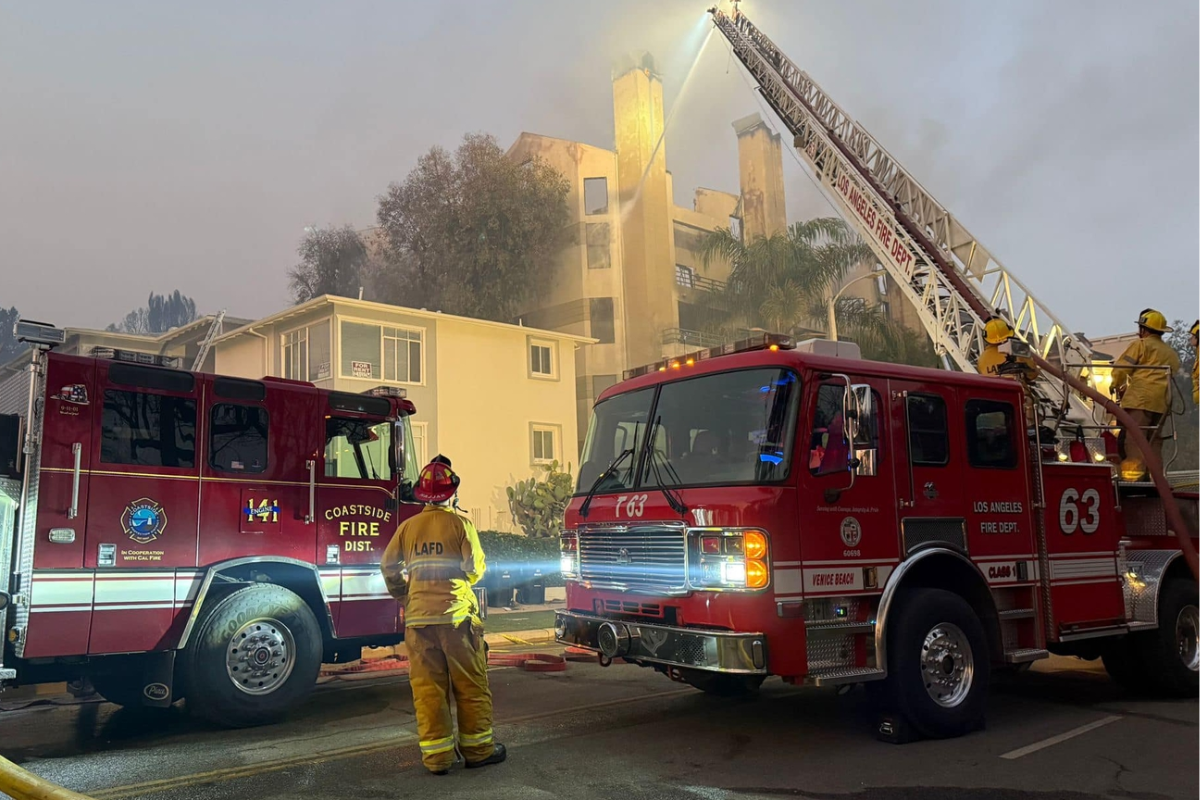 San Mateo County Dispatches Additional Firefighters to Aid in Los