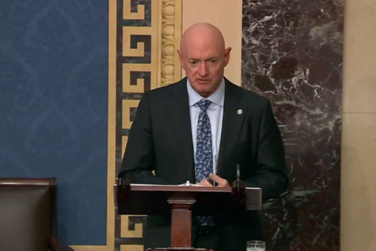 Senator Mark Kelly of Arizona Denounces Nomination of Peter Hegseth as