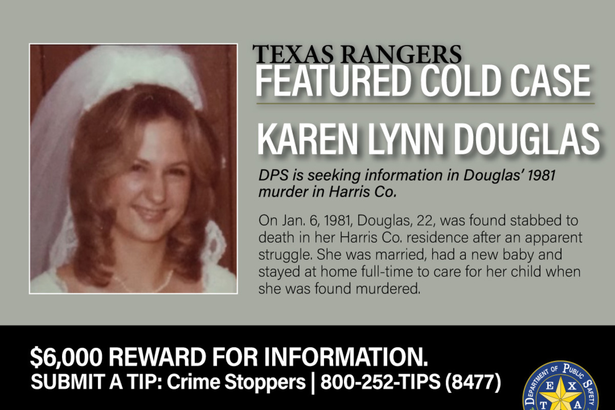 Texas DPS Increases Reward to $6,000 in Bid to Solve 1981 Cold Case