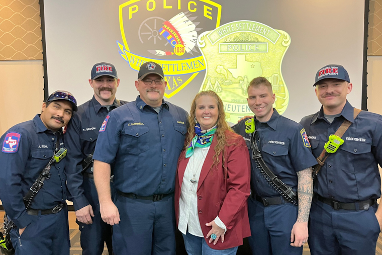 White Settlement's First Female Lieutenant Denise Callahan Retires