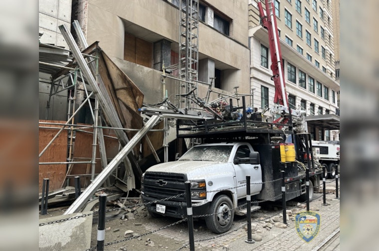 Worker Hospitalized Following Downtown Houston Scaffolding Collapse