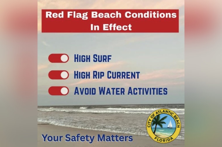 Atlantic Beach Lifeguards Issue No-Water Activity Mandate Due to