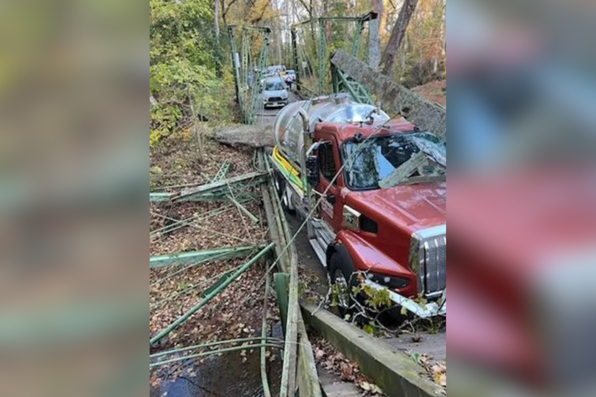 Baltimore County Bridge Collapses Under Septic Truck Amid Surge in