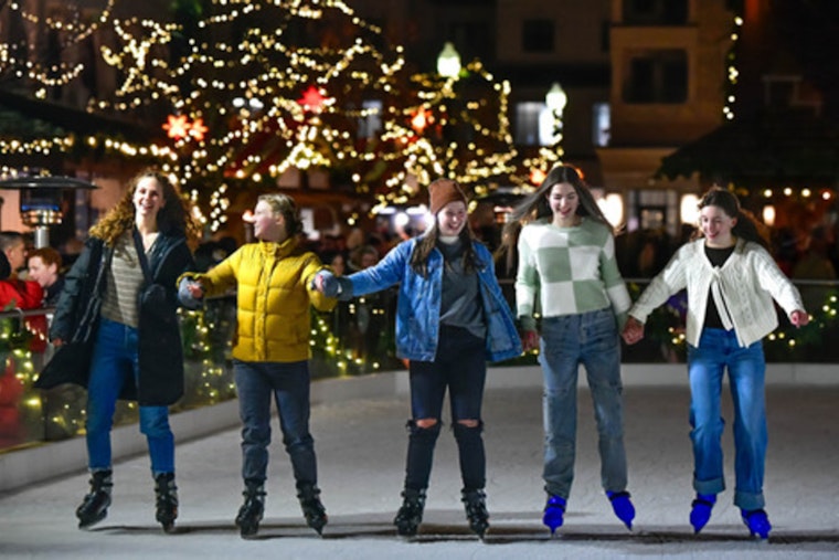 Carmel's The Ice at Carter Green Opens for Seasonal Skating Fun on