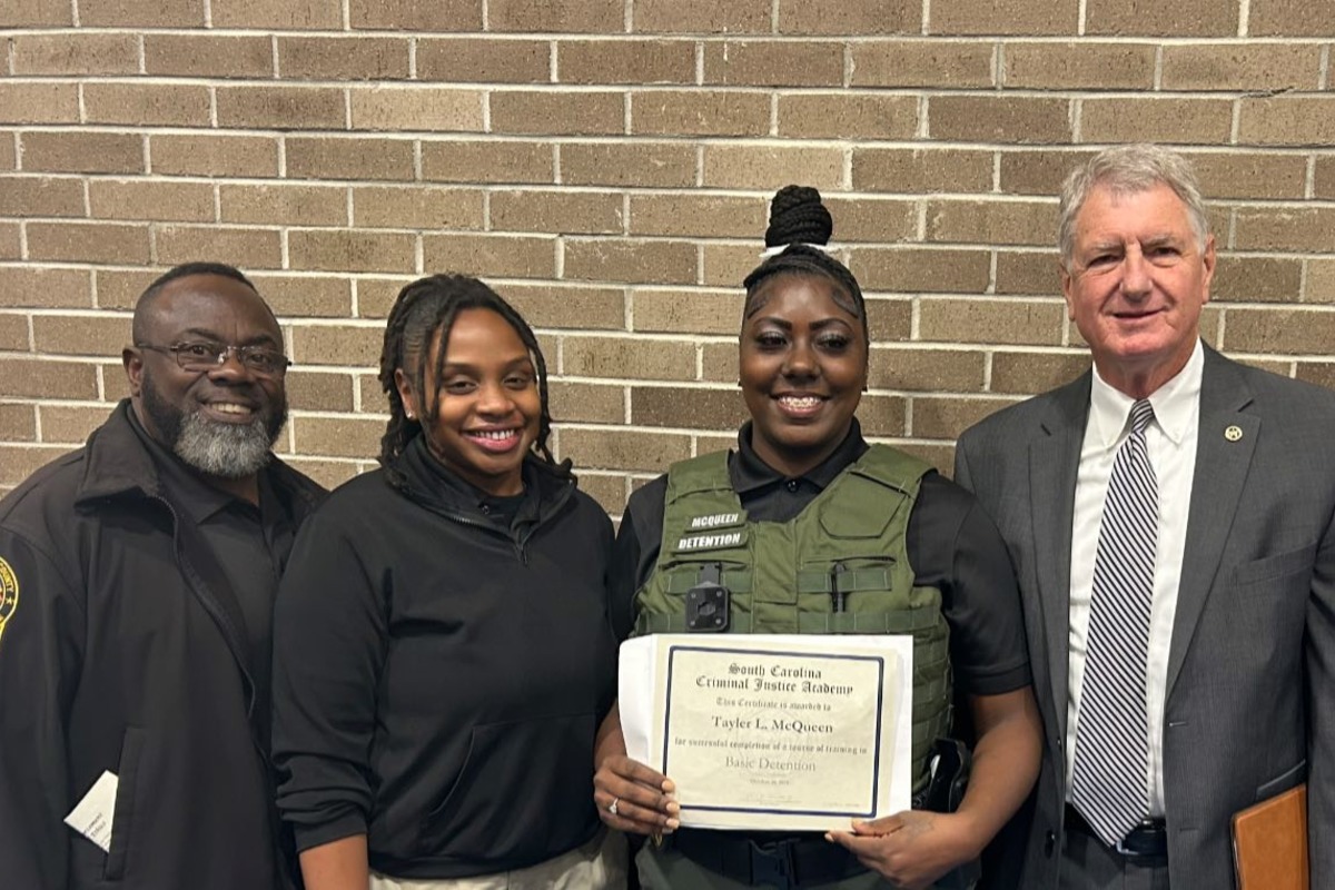 Chesterfield County Sheriff Imparts Wisdom at SC Criminal Justice