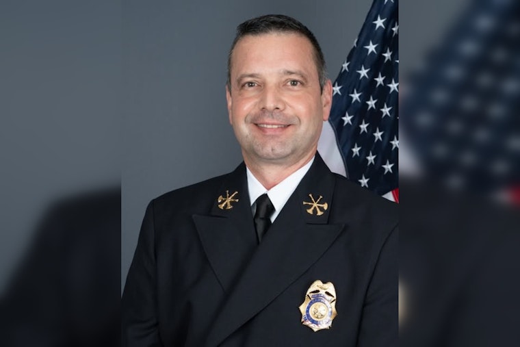 Clearwater's Division Chief David Kadau Honored as Esteemed Chief Fire