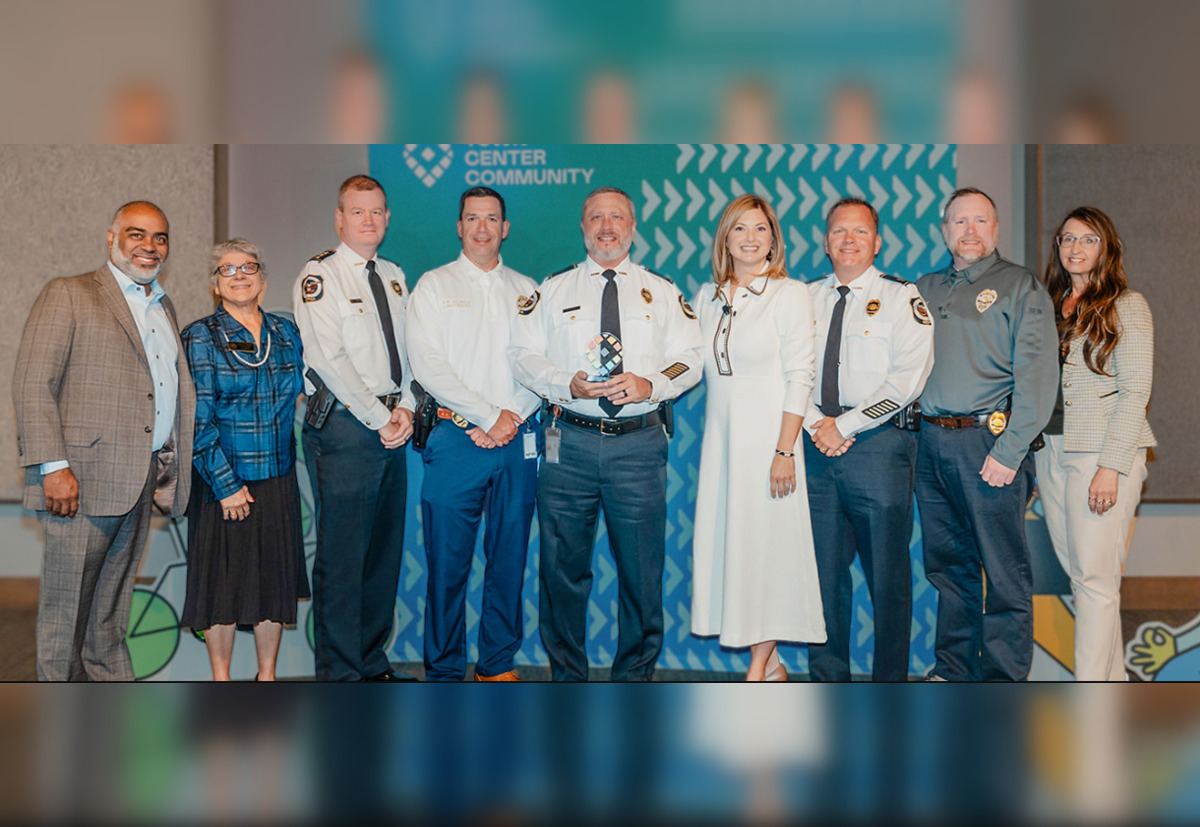 Cobb County Police Precinct 1 Earns Town Center Champion Award for