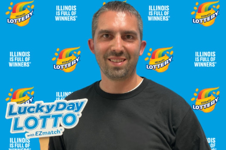 Crystal Lake Father of Five Strikes Luck with $550K Lucky Day Lotto