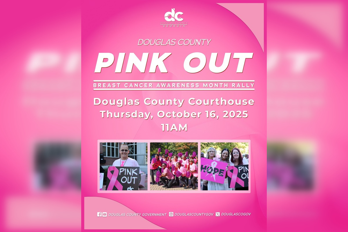 Douglas County Unites for Pink Out Breast Cancer Awareness Rally this