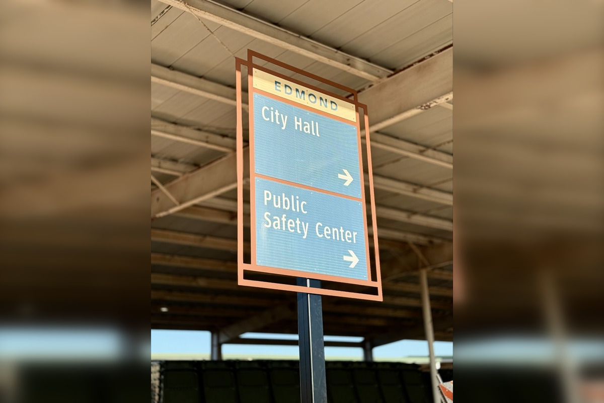 Edmond Enhances Navigation with Inaugural Wayfinding Signs throughout