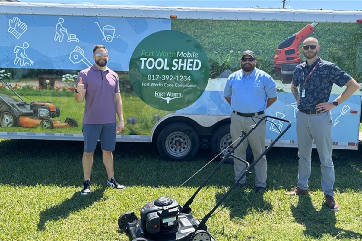 Fort Worth Expands Tool-Lending Program Citywide: Free Yard Equipment