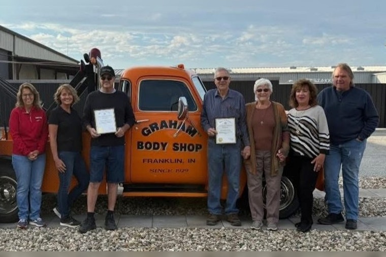 Franklin's Graham Brothers Honored with Hardworking Hoosier Awards for