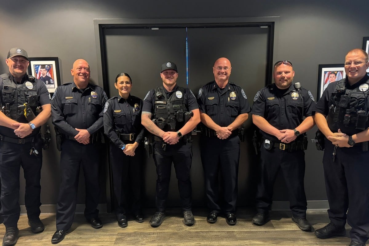 Gastonia Police Department Announces Promotion of Officer to Corporal,