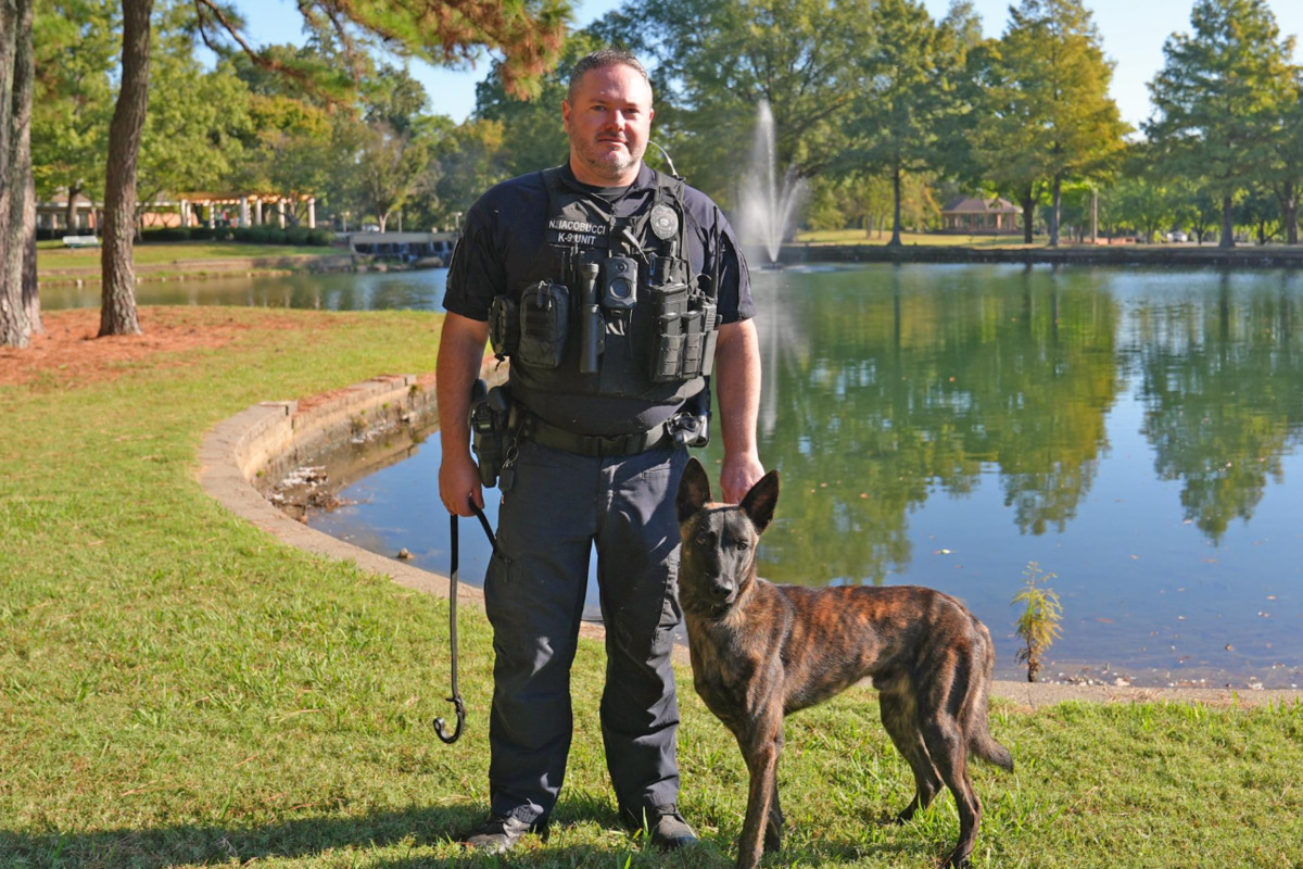 Germantown Police Department Welcomes New K-9 Officer Taz from