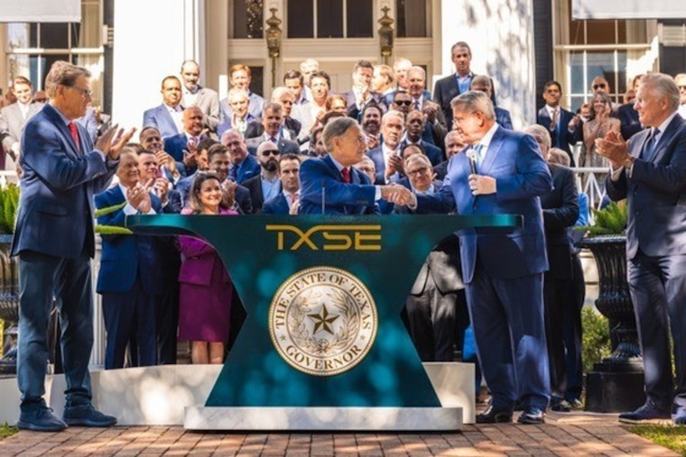 Governor Greg Abbott Celebrates SEC Approval of Texas Stock Exchange,