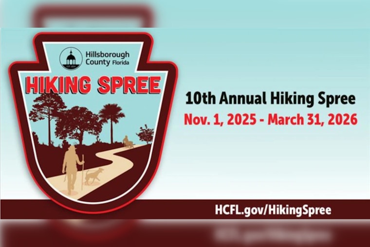 Hillsborough County's 10th Annual Hiking Spree Begins at Lettuce Lake