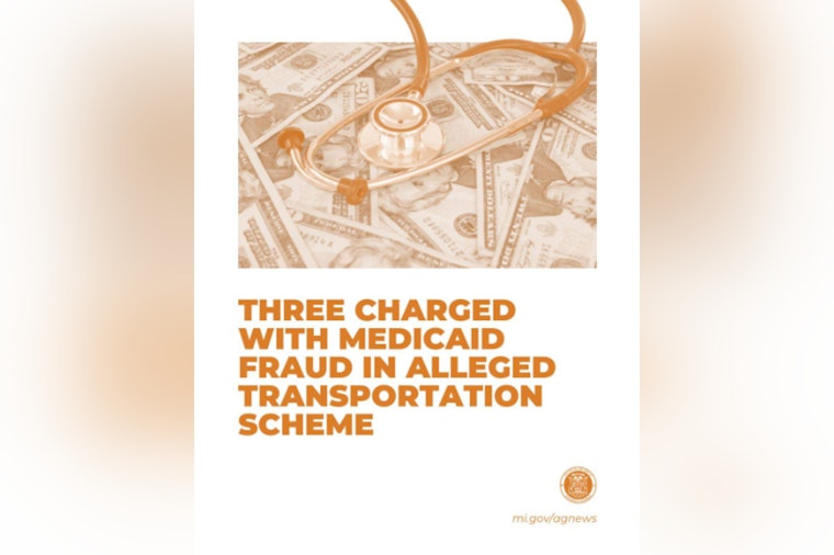 Inkster, Taylor, and Detroit Residents Charged with Medicaid Fraud in