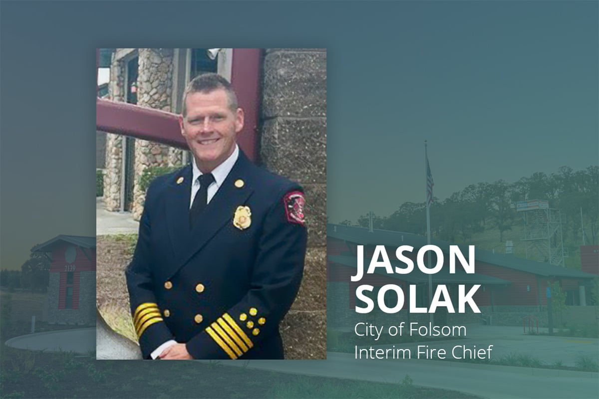 Jason Solak Appointed as Folsom's New Interim Fire Chief, Brings 30