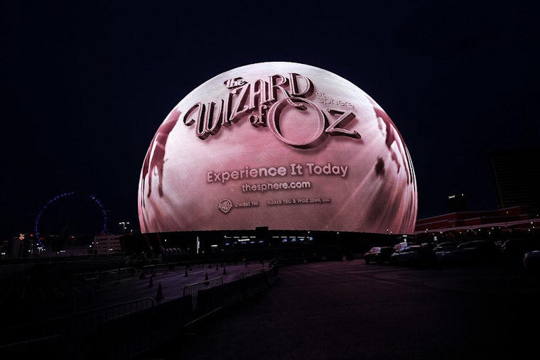 Las Vegas' "Wizard of Oz at Sphere" Garners $130 Million with Over 1