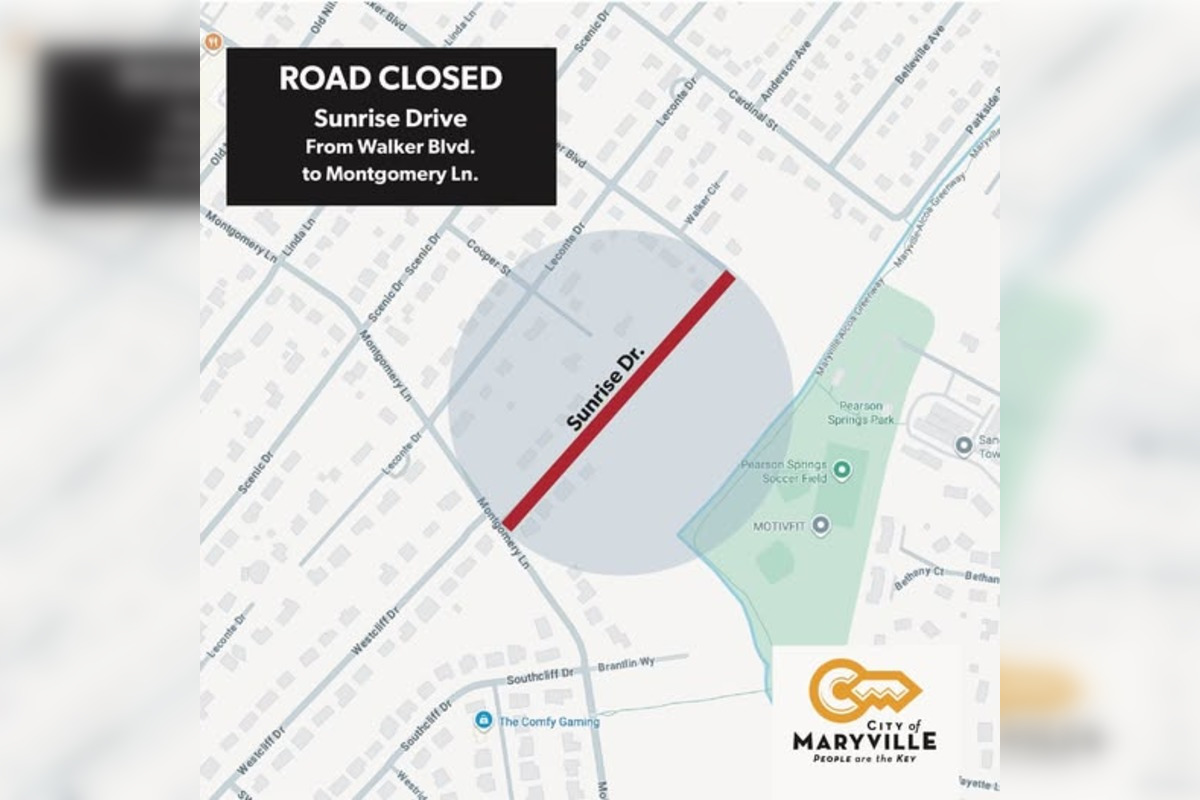 Maryville Residents Rejoice as Water Service Restored on Sunrise Dr