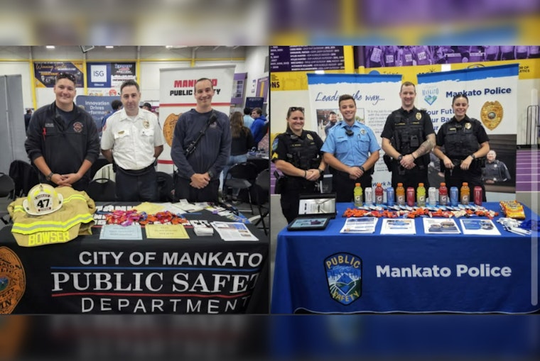 Minnesota State University Mankato Hosts Career Expo Featuring Police