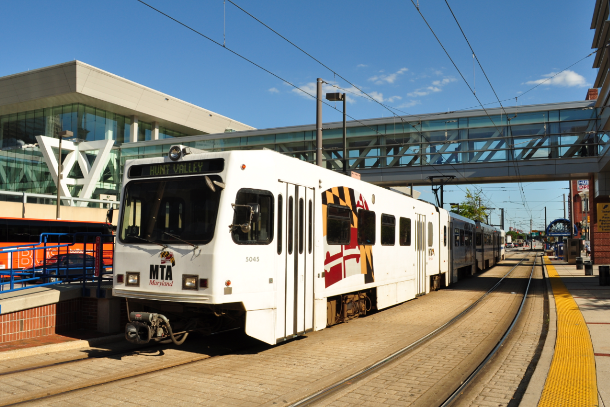 MTA Restores Light Rail Service Between Hunt Valley and Lutherville