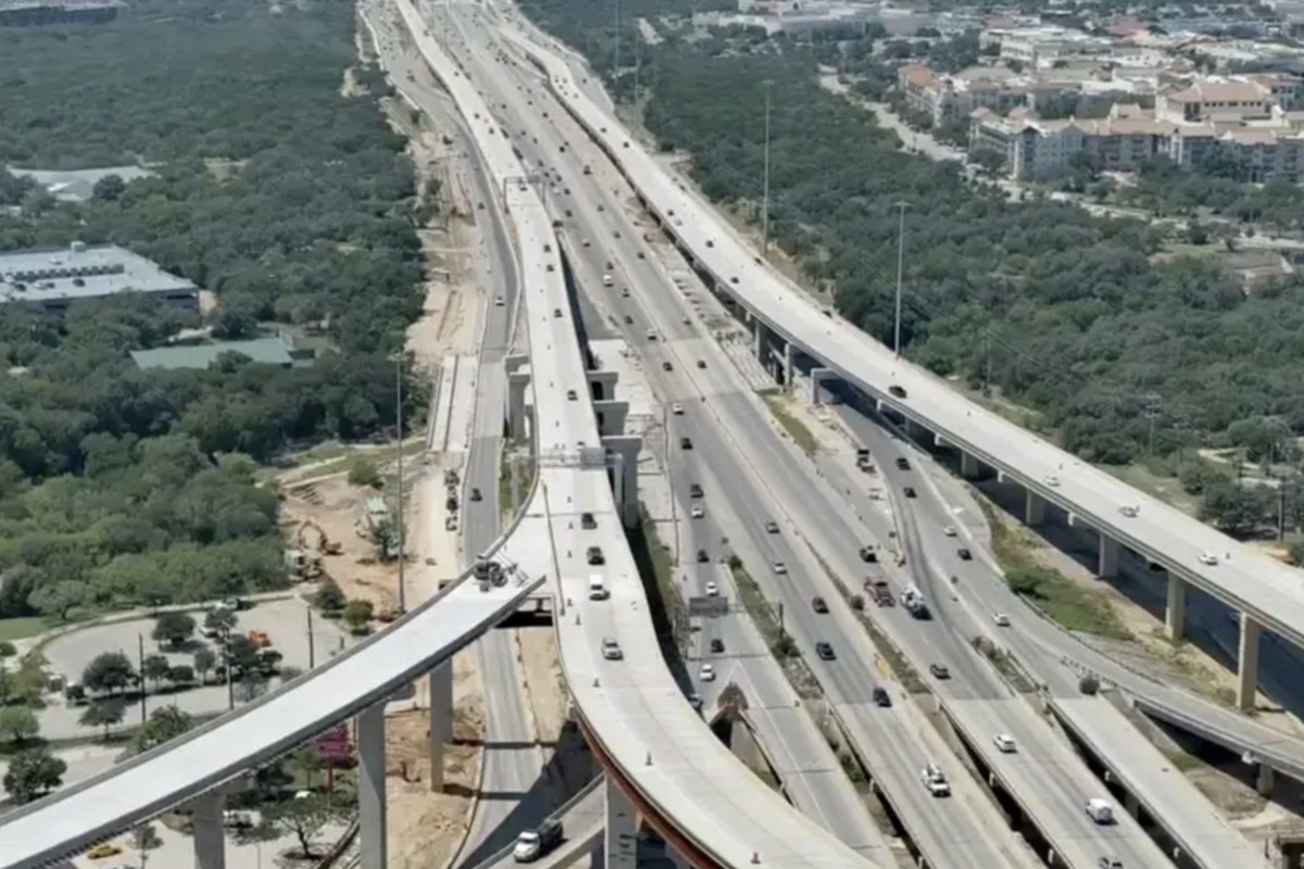 New Flyover Ramp at Loop 1604 and I-10 Interchange Opens, Enhancing