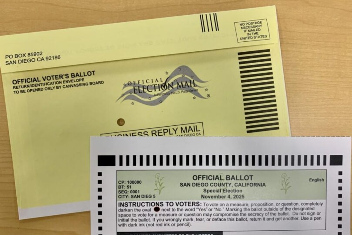 Over 2 Million Ballots Sent to Voters for Nov. 4 Special Election in